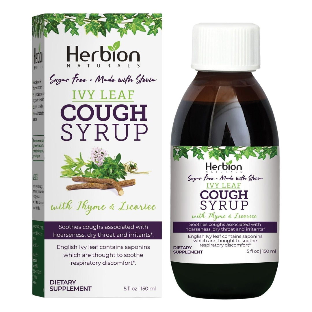 Ivy Leaf Cough Syrup | Natural Cough Suppressant for Adults – Herbion ...